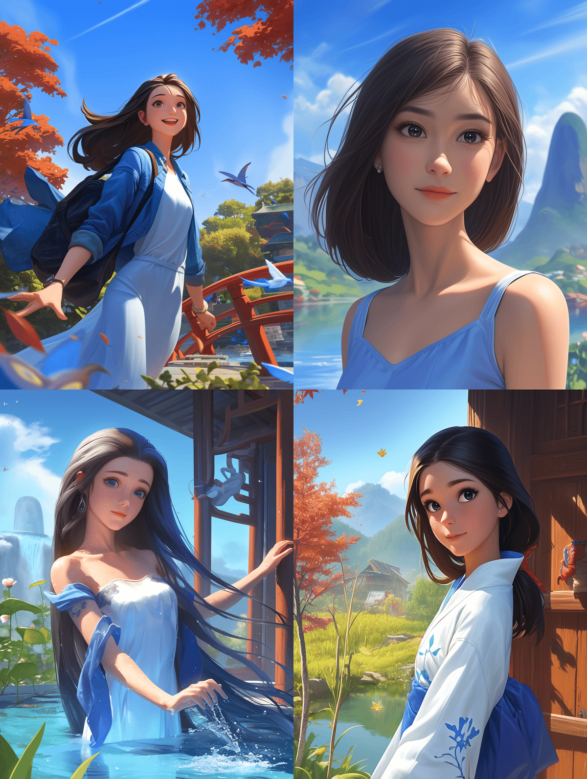 にじジャーニーの --sref値を、1から順番にチェックしてみた【その1】｜ジロウ🍀AIイラスト漫画クリエイター