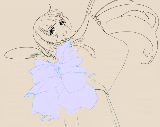 イラスト習作：兵児帯（4）｜eiji roji