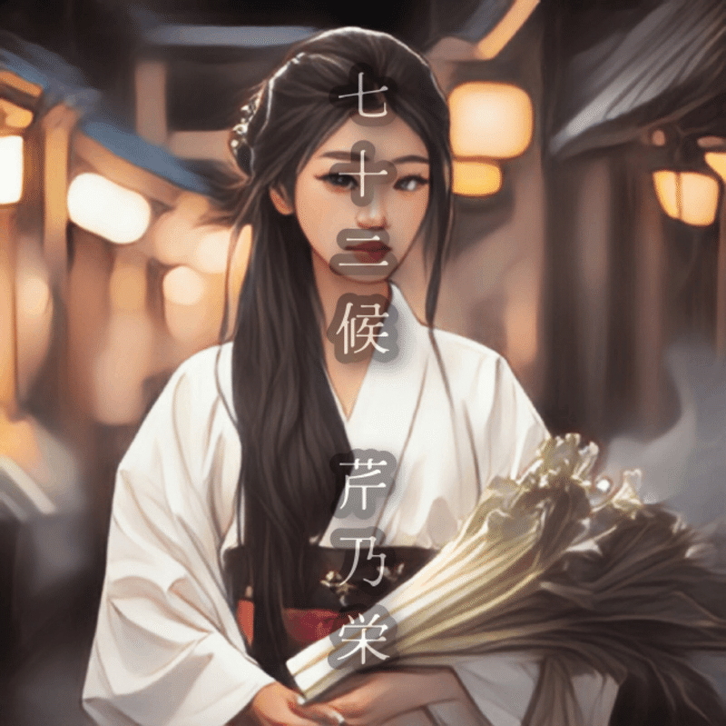 七十二候 芹乃栄（せりすなわちさかう）｜朗読の行方(ゆくえ) /P.N 未多来 mita_kuru