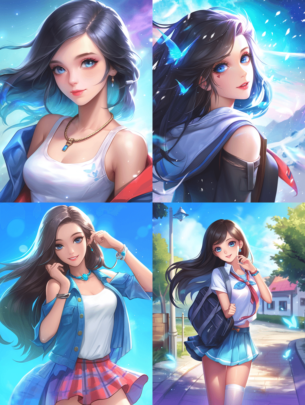 にじジャーニーの --sref値を、1から順番にチェックしてみた【その3】｜ジロウ🍀AIイラスト漫画クリエイター