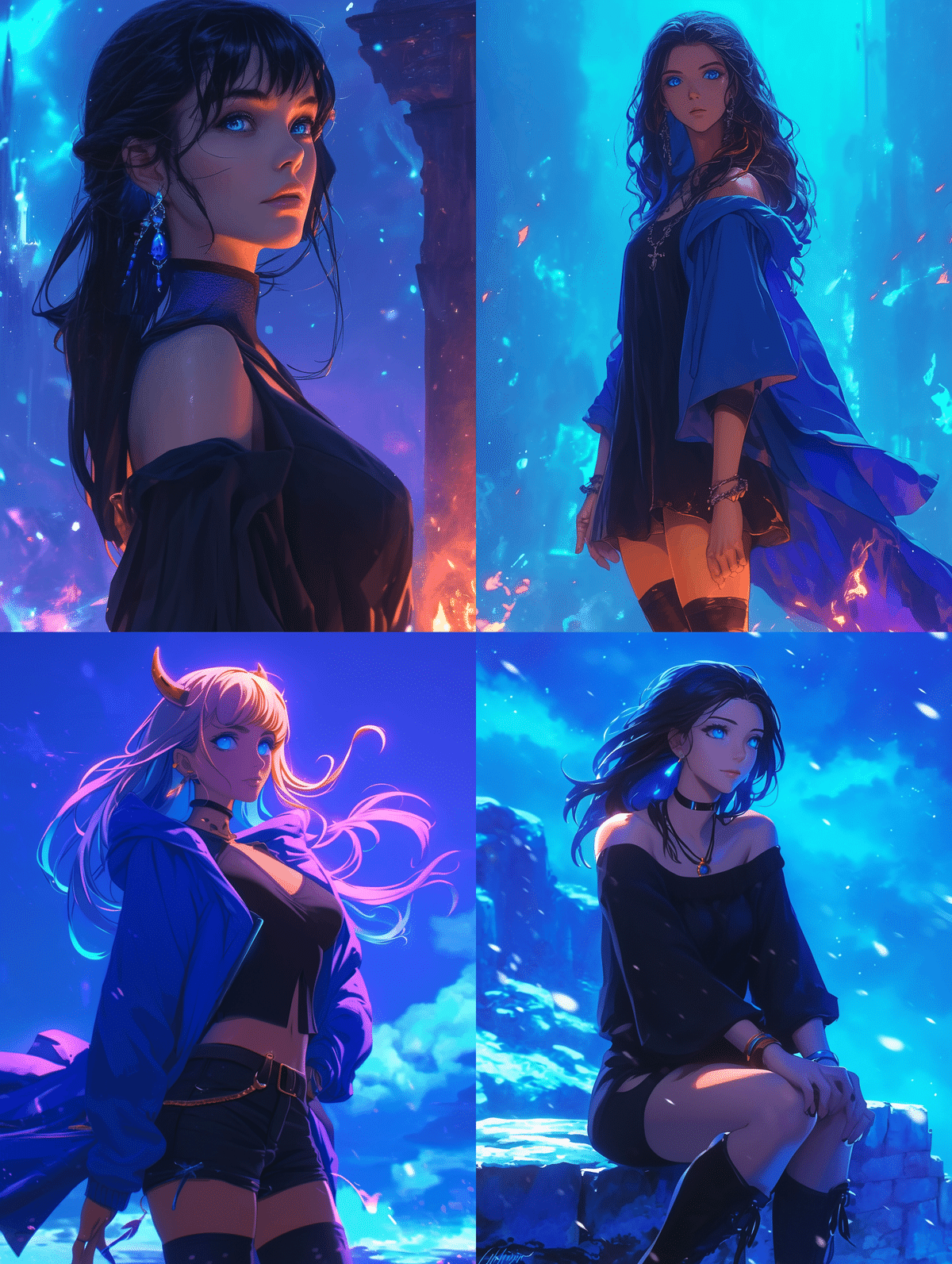 にじジャーニーの --sref値を、1から順番にチェックしてみた【その3】｜ジロウ🍀AIイラスト漫画クリエイター