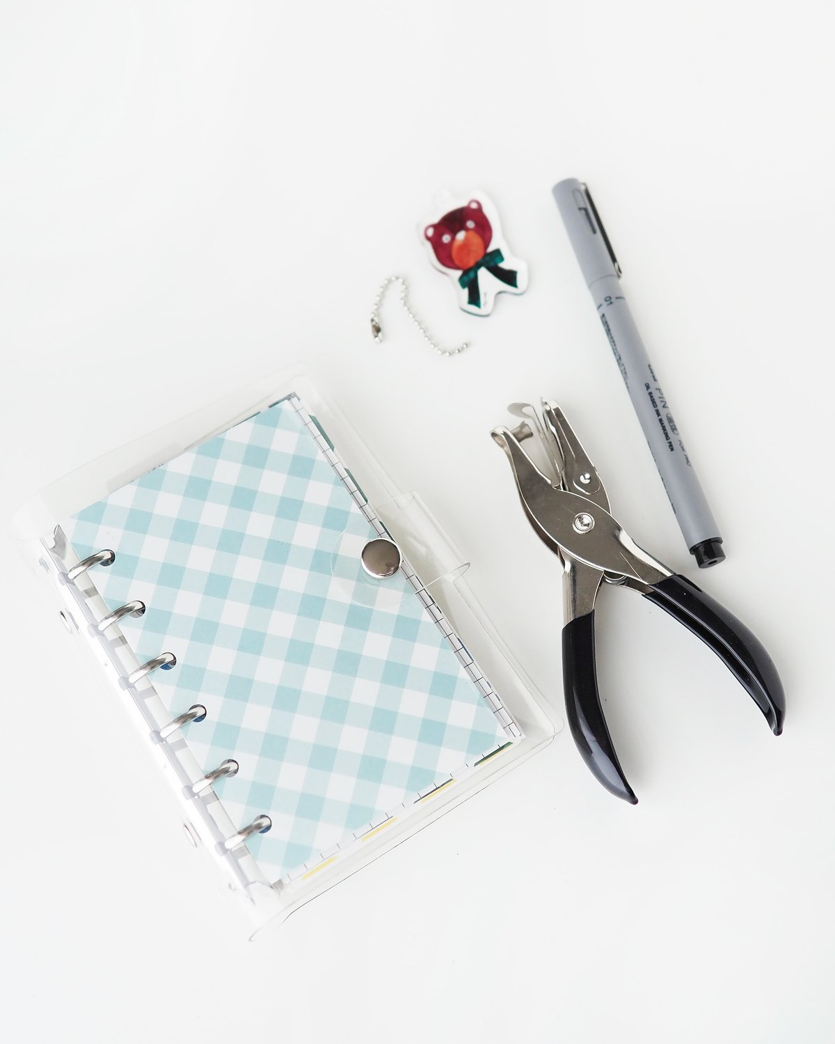 No.002 | チャームホールの作り方 | M6手帳を楽しもう｜ASANEL