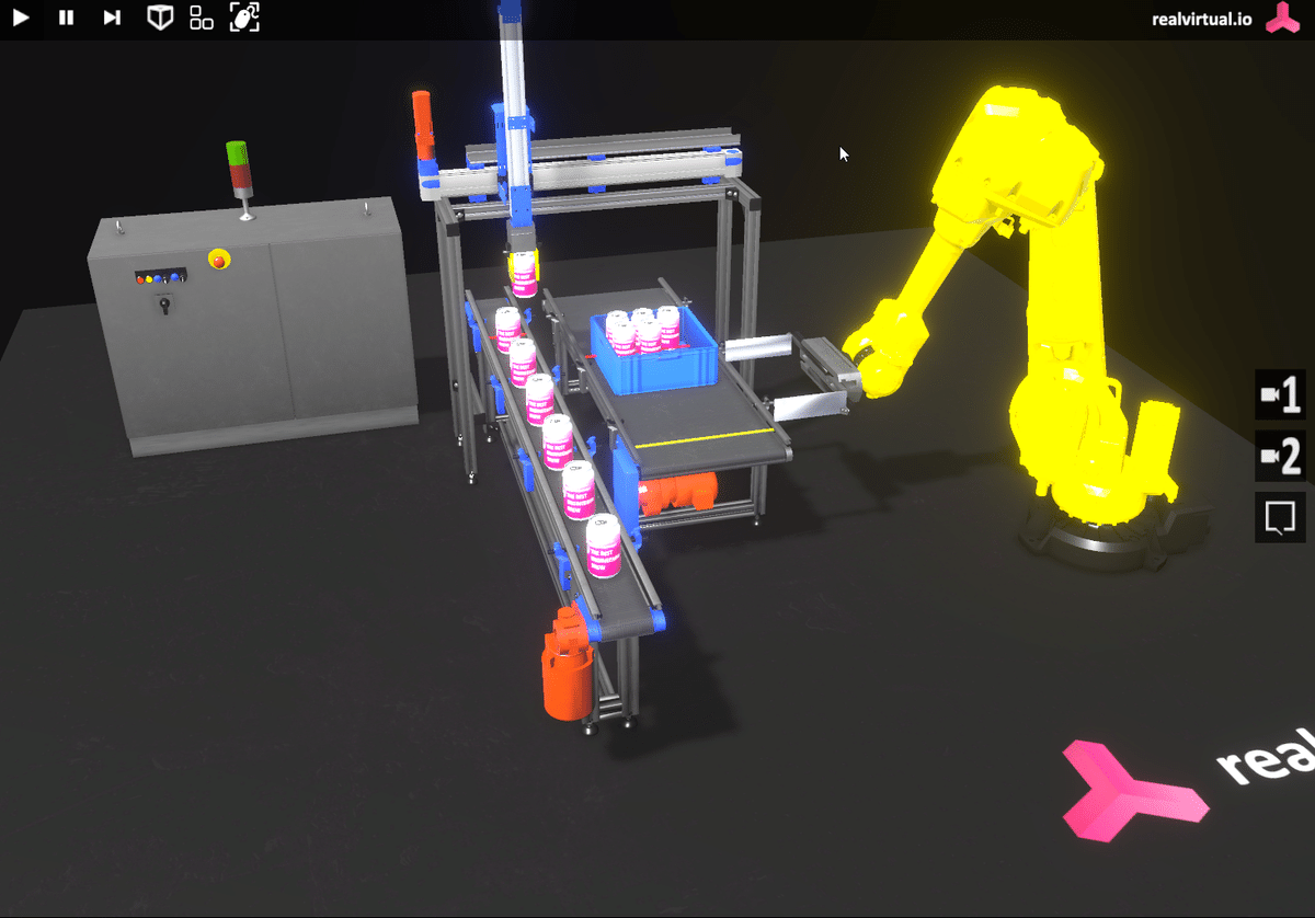 もっと簡単に、もっとリアルにシミュレーションができるデジタルツインを実現- realvirtual.io｜SMARTSCAPE Blog