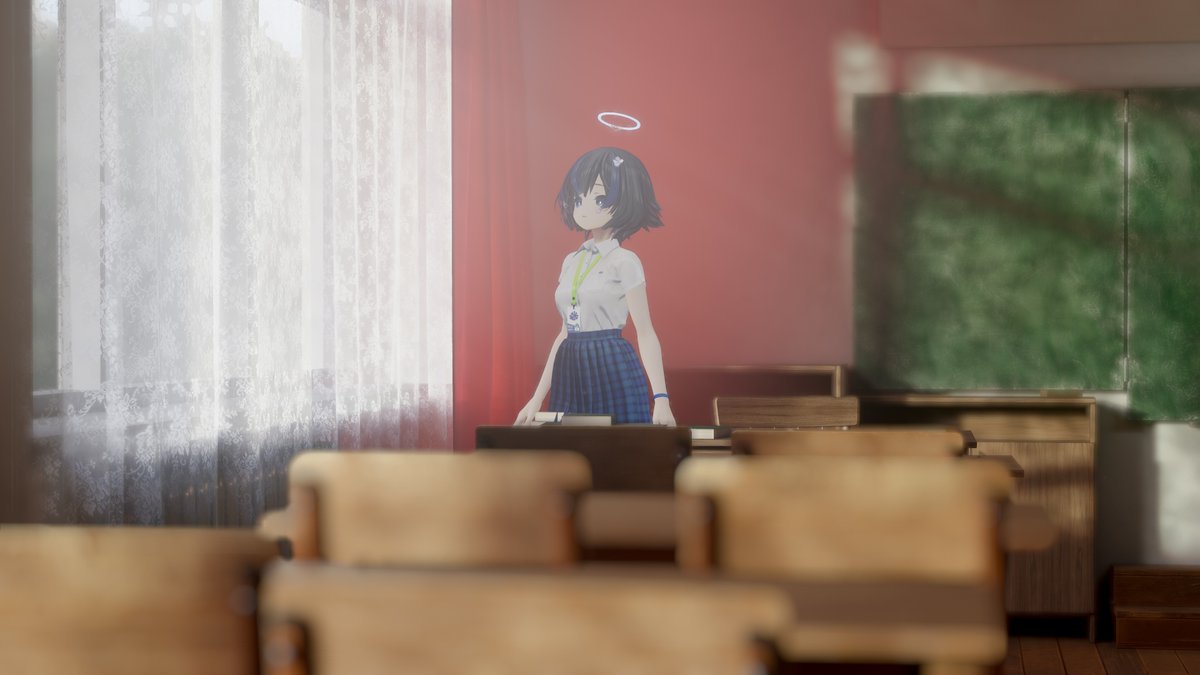 【VRChat_world】2000s Classroom｜yoruyori
