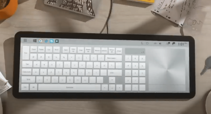 夢に見たキーボード、まだ夢の中だった☆液晶パネル式キーボード｜noda