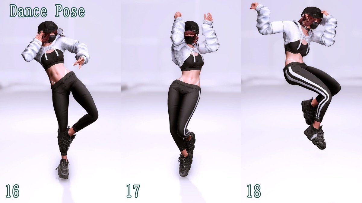 Ena Poser ポーズリスト[Dance Pose]｜Ena