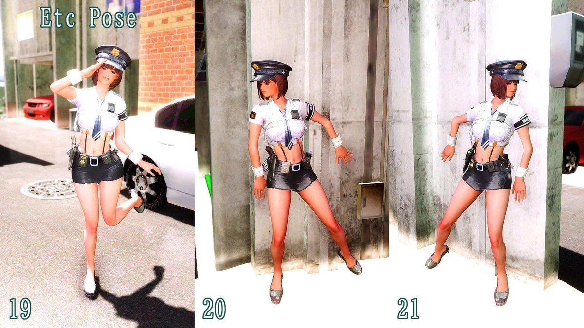 Ena Poser ポーズリスト[Etc Pose]｜Ena