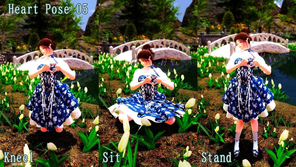 Ena Poser ポーズリスト[Heart Pose]｜Ena