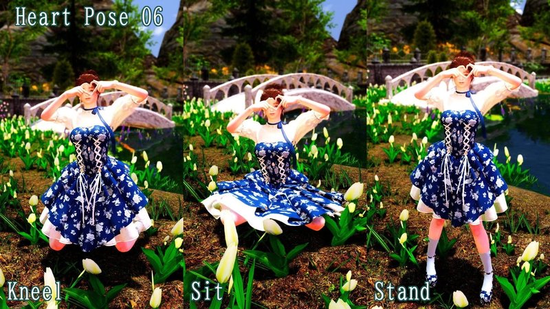 Ena Poser ポーズリスト[Heart Pose]｜Ena