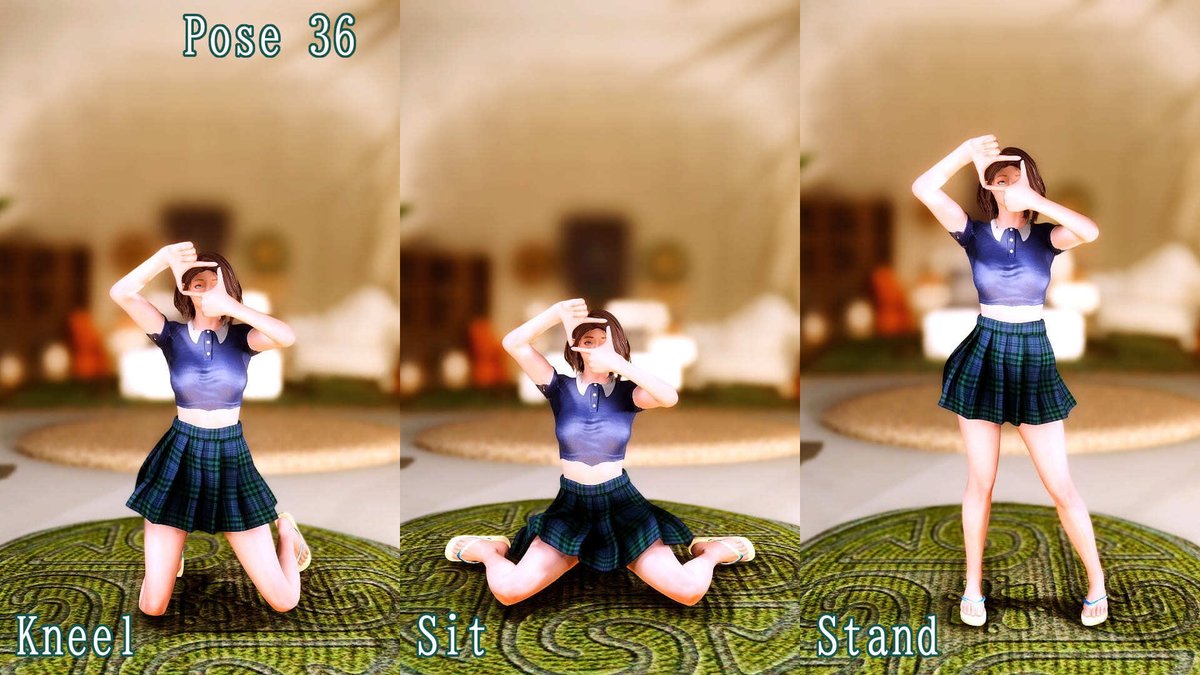 Ena Poser ポーズリスト[Pose]｜Ena