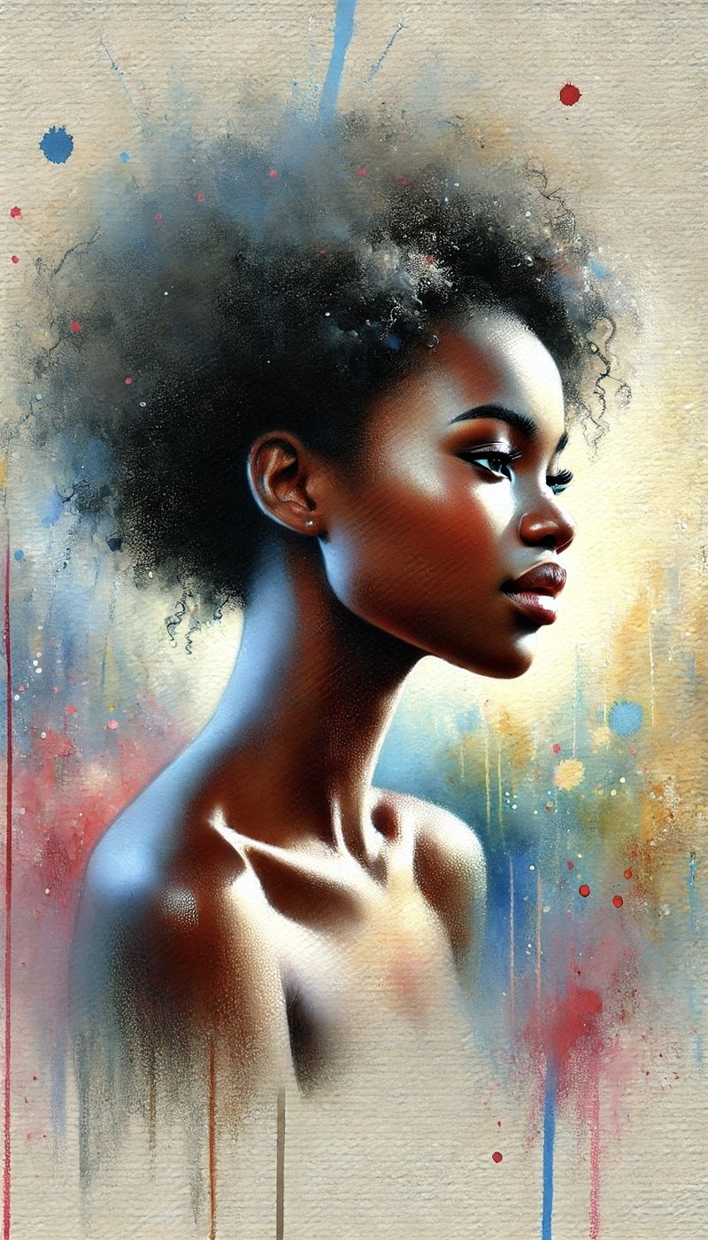 今日の収穫: 横顔ポートレートの習作｜Trgr / カラストラガラ