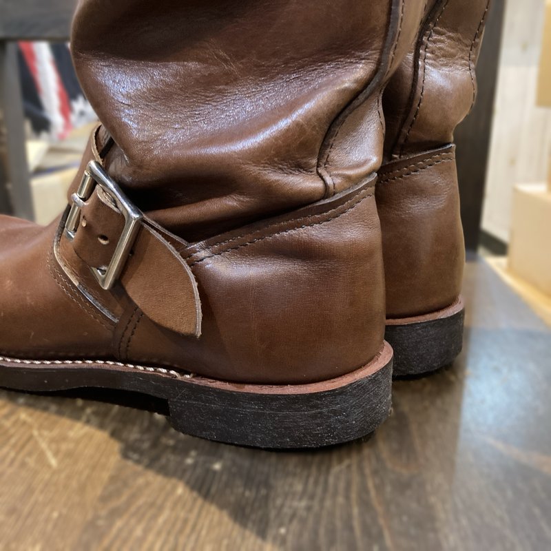 【ヒール交換】Red Wing#2991 Engineer Bootsのヒールテーパードシェイプ｜CREA Repair ...