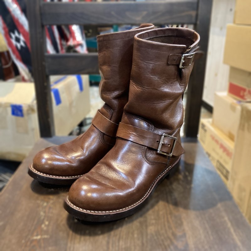 【ヒール交換】Red Wing#2991 Engineer Bootsのヒールテーパードシェイプ｜CREA Repair ...