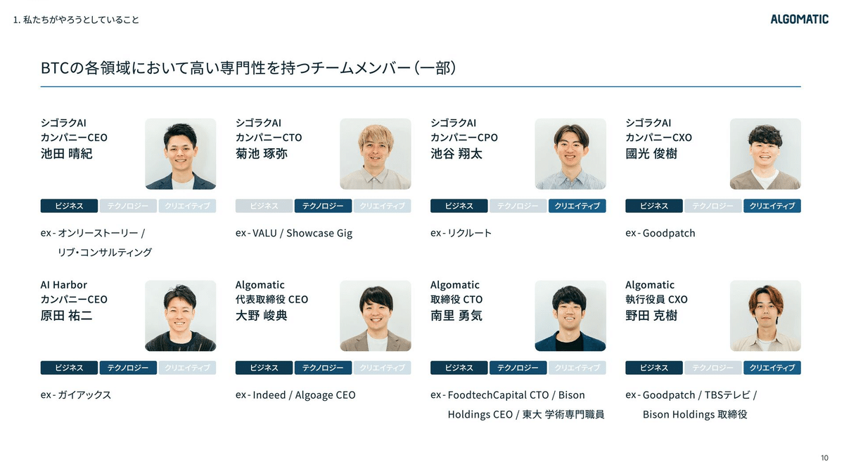 Algomaticの採用哲学｜大野峻典 | Algomatic CEO