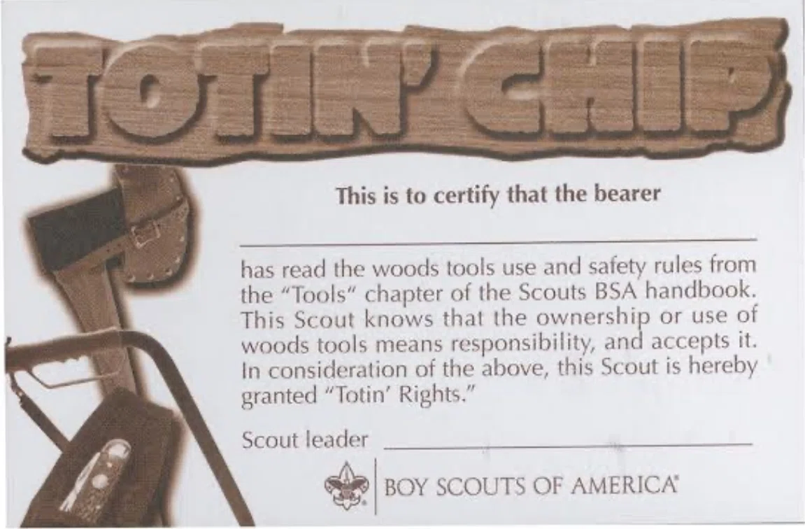 【Scouting America】Totin’Chipポケットナイフ、ノコギリ、斧の使い方｜Crew20-Scouting America