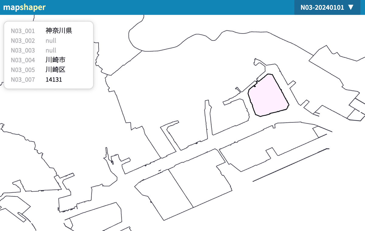 Mapshaperを使ってGeoJSONファイルの加工を行う｜荻原 和樹 / Kazuki OGIWARA