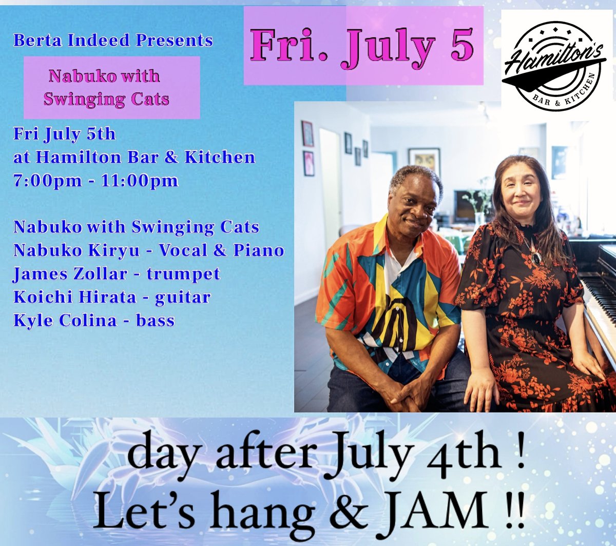 Hamilton Bar & Kitchen !!｜霧生ナブ子／ Nabuko Kiryu