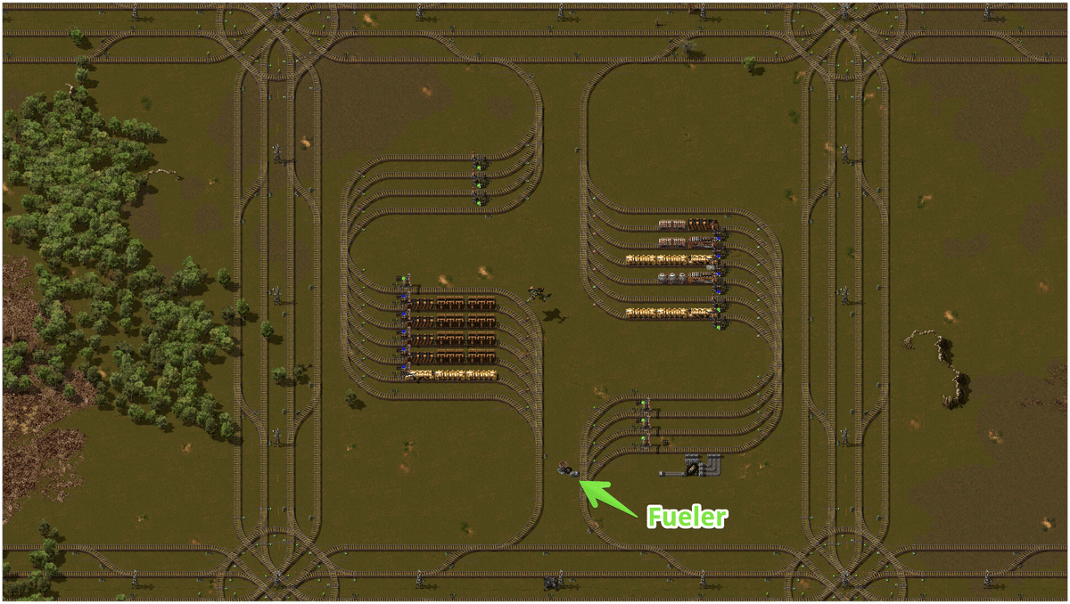 【Factorio】Logistic Train Network (LTN) 駅の設定方法｜燃料式プログラマー