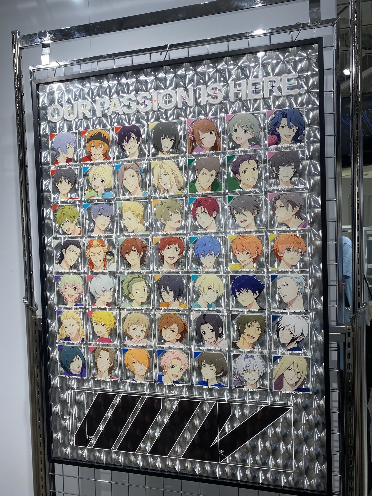 アイドルマスターSideM×FiFSイラスト展に行ってきたよ｜けい