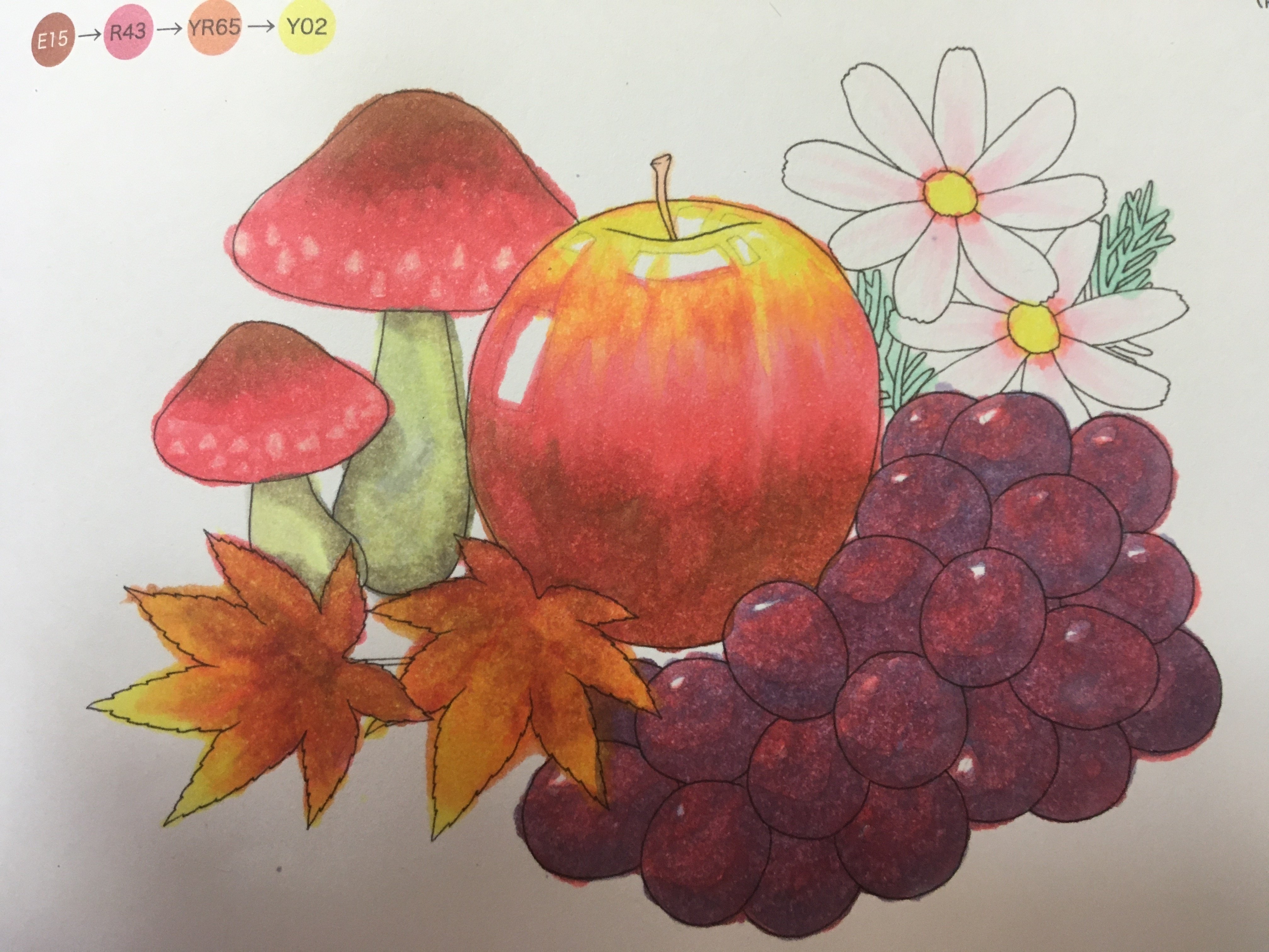 アナログ塗り練習｜Nagao Akira