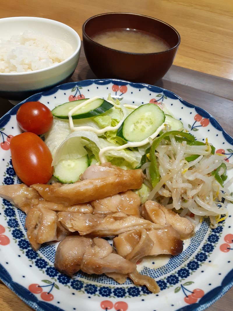 『テリヤキチキン🐔』(塩分1.0g)｜guttyo