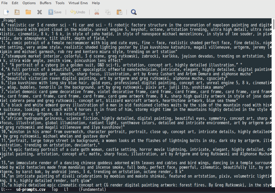 【ローカルLLM】大量のSDプロンプトデータをRAGとして利用してみる【AI画像プロンプト】｜Catapp-Art3D
