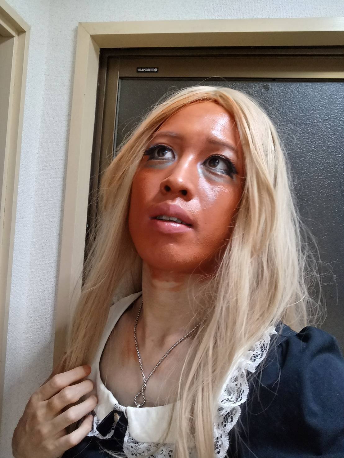 【女装日記】過去一黒い黒ギャルメイク｜ぶれいでぃ きのくに男の娘