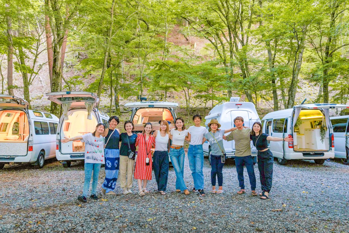 夢実現に必要なのは〇〇すること！バンライフ体験イベントを開催！｜宮本芽依｜バンライフ社長