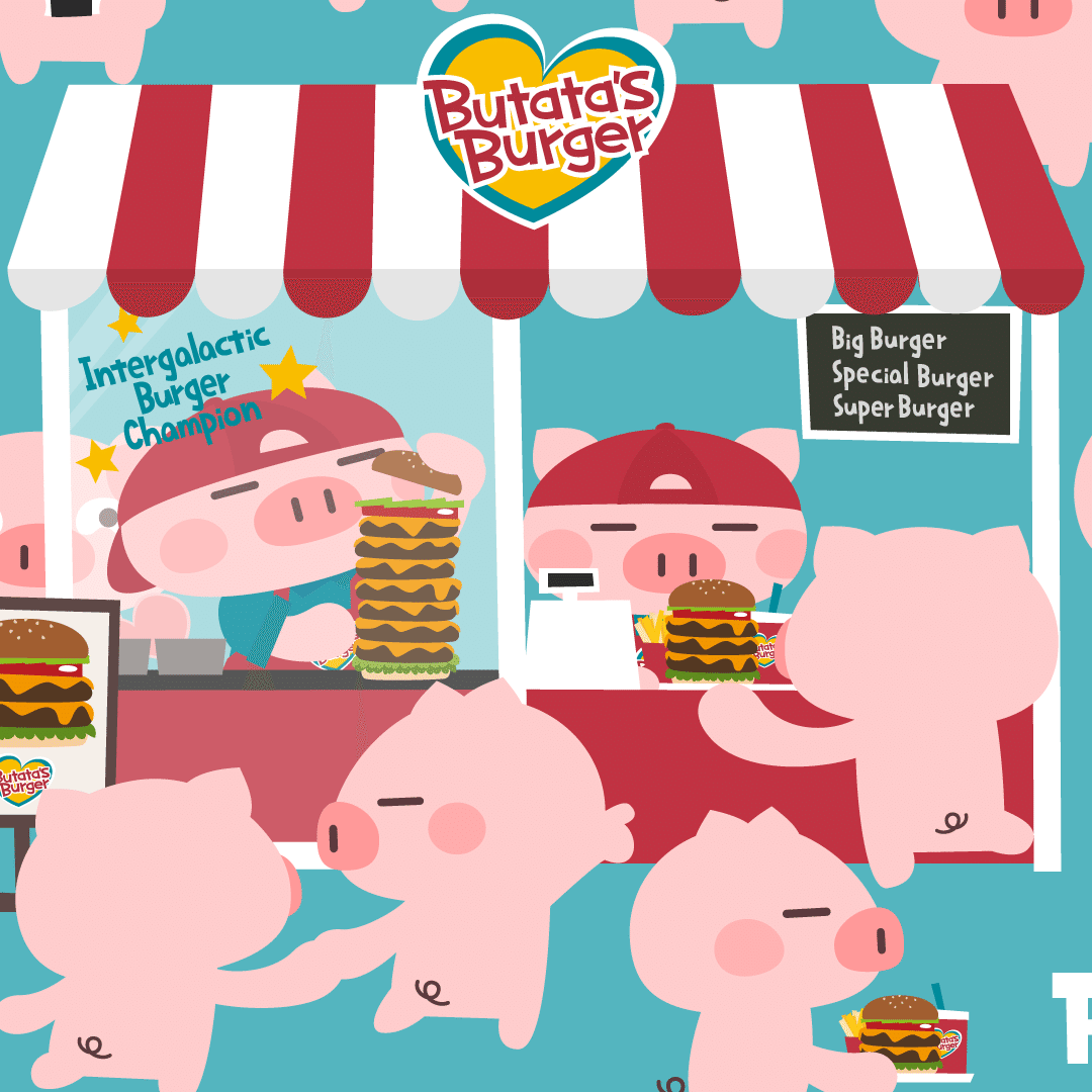 ぶたた村物産展｜decosmith