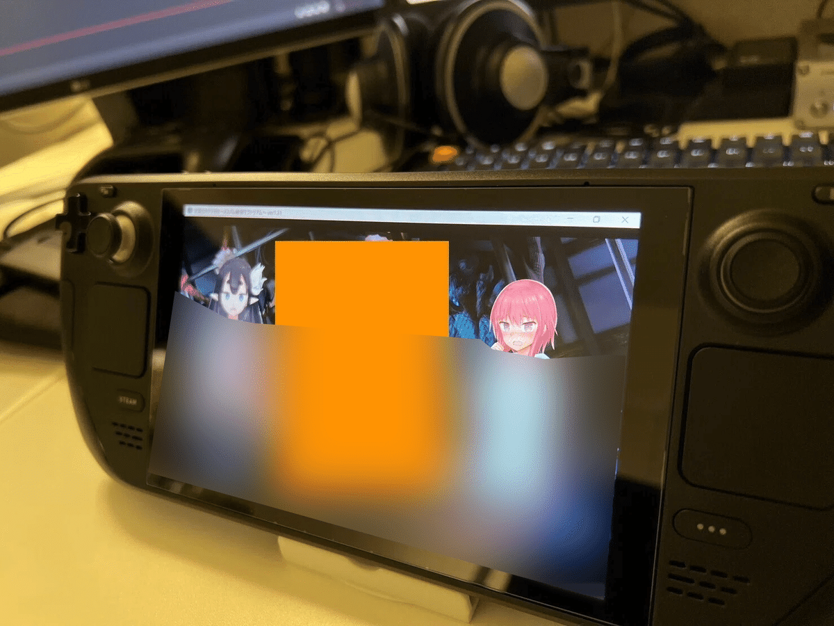 【エロゲ】Steam Deckの所感とUMPC｜ドチン・カズラ