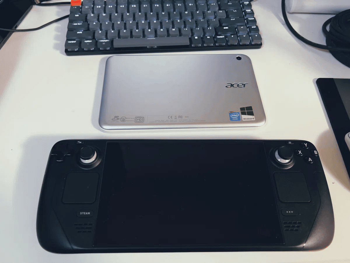 【エロゲ】Steam Deckの所感とUMPC｜ドチン・カズラ