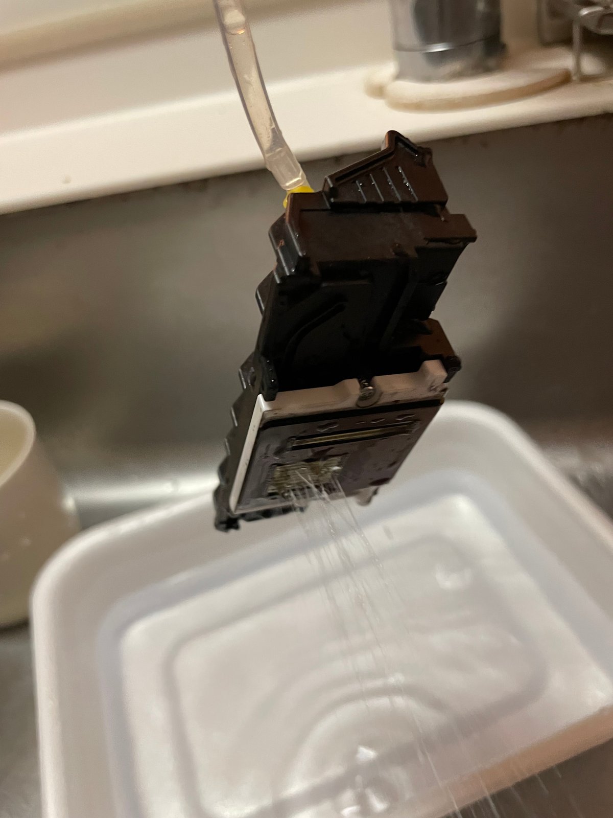 Canon PIXUS ヘッド洗浄ツール、インクジェットプリンターTS8130かすれ修理記録｜キヨスケ(R)