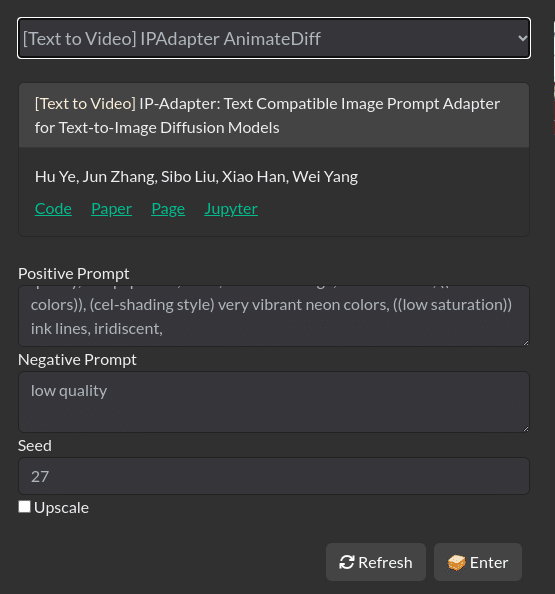 画像生成AIサービス Tost AI で動画を作ってみた（IPAdapter AnimateDiff）｜keita