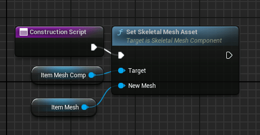 UE5で物を拾って装備する手順メモ｜なごみ