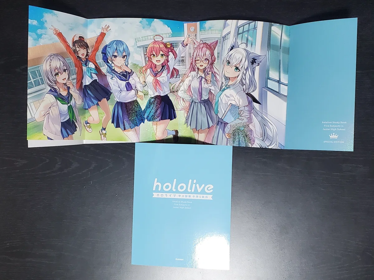 【ホロライブ】『ホロライブ学力診断 中学5教科』購入！Gakken(学研)とホロライブのコラボ学習参考書！勉強の楽しさに気付かせてくれる至高の ...