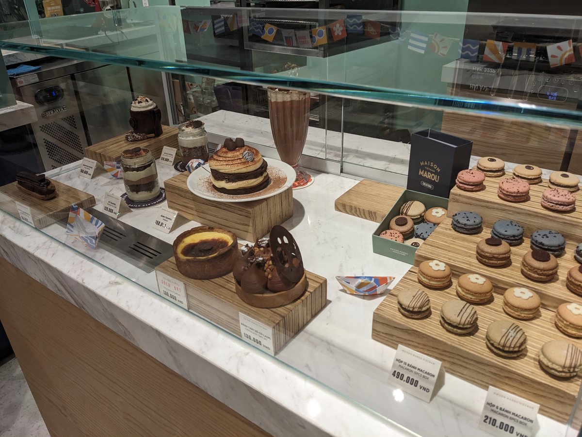 Maison Marou Café │ホーチミンのチョコブランドカフェ｜ホーチミンキッチンからの