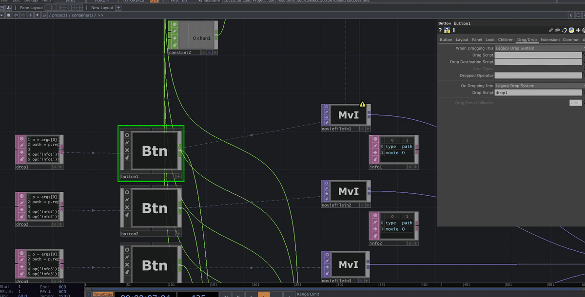 今作ってるVJツール（TouchDesigner）｜411