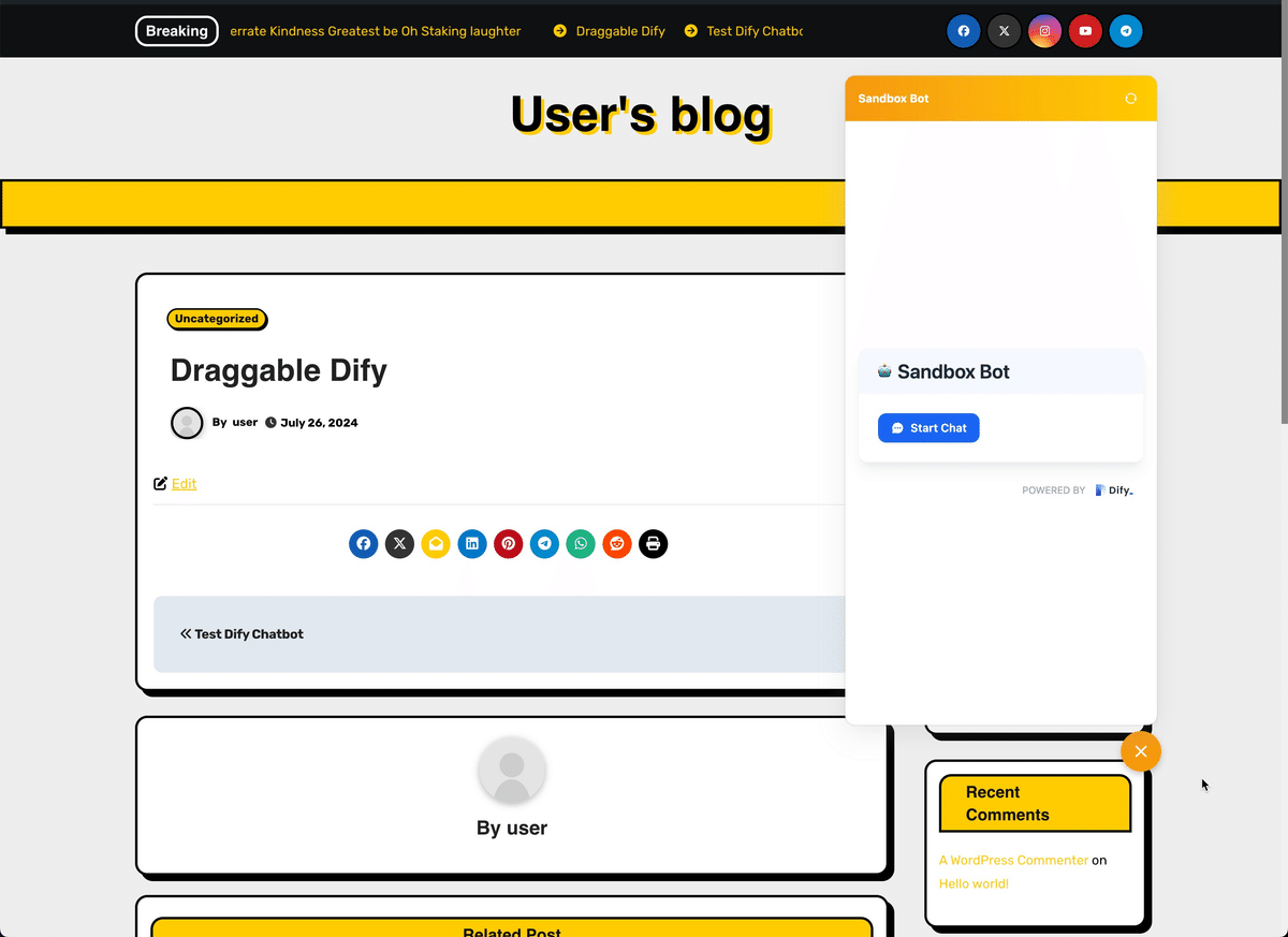 【Dify: Zero to Hero】Dify x WordPress｜Sangmin Ahn