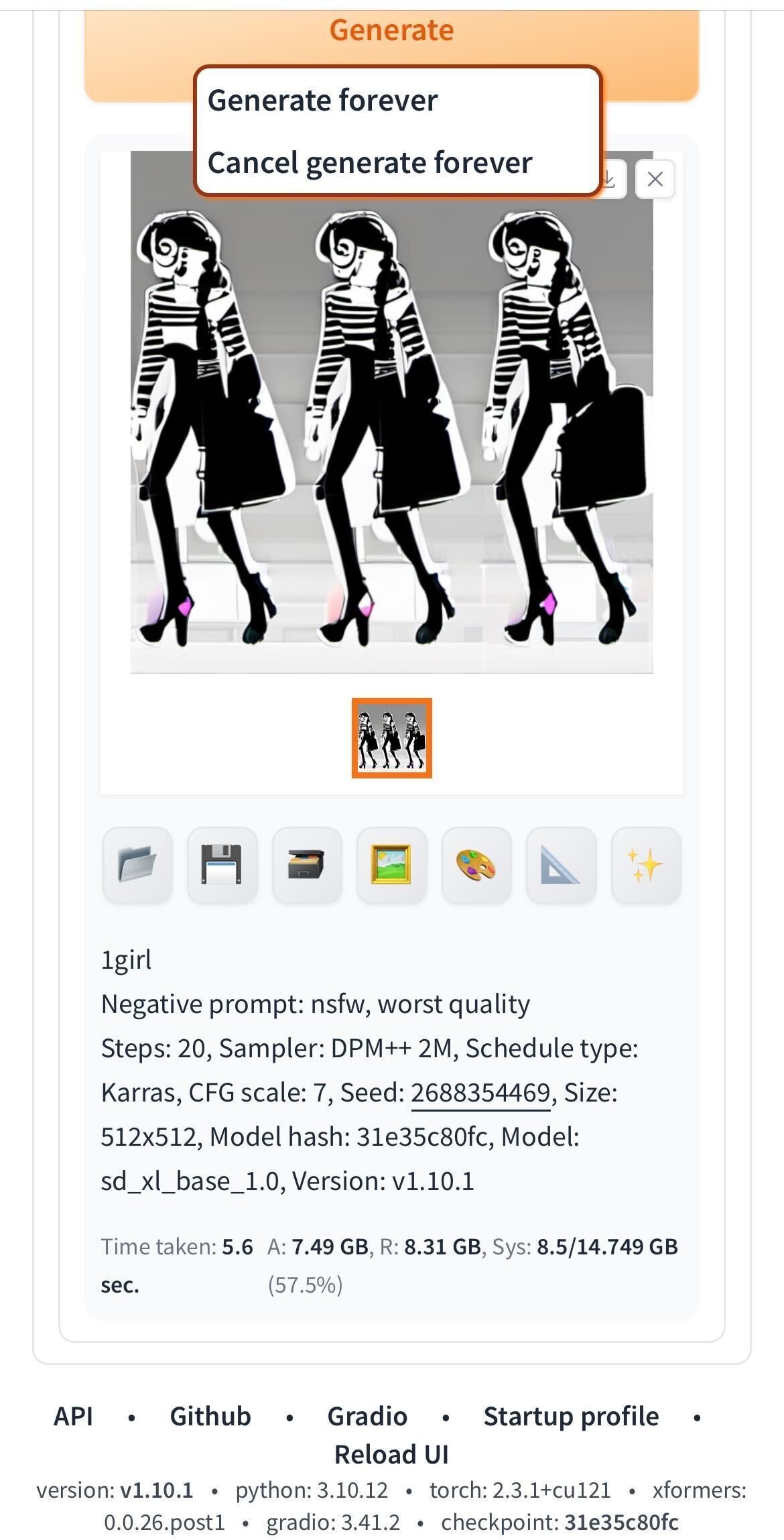 AUTOMATIC1111 v1.10.xリリース - Stable Diffusion 3 Mediumをサポート｜AICU Japan
