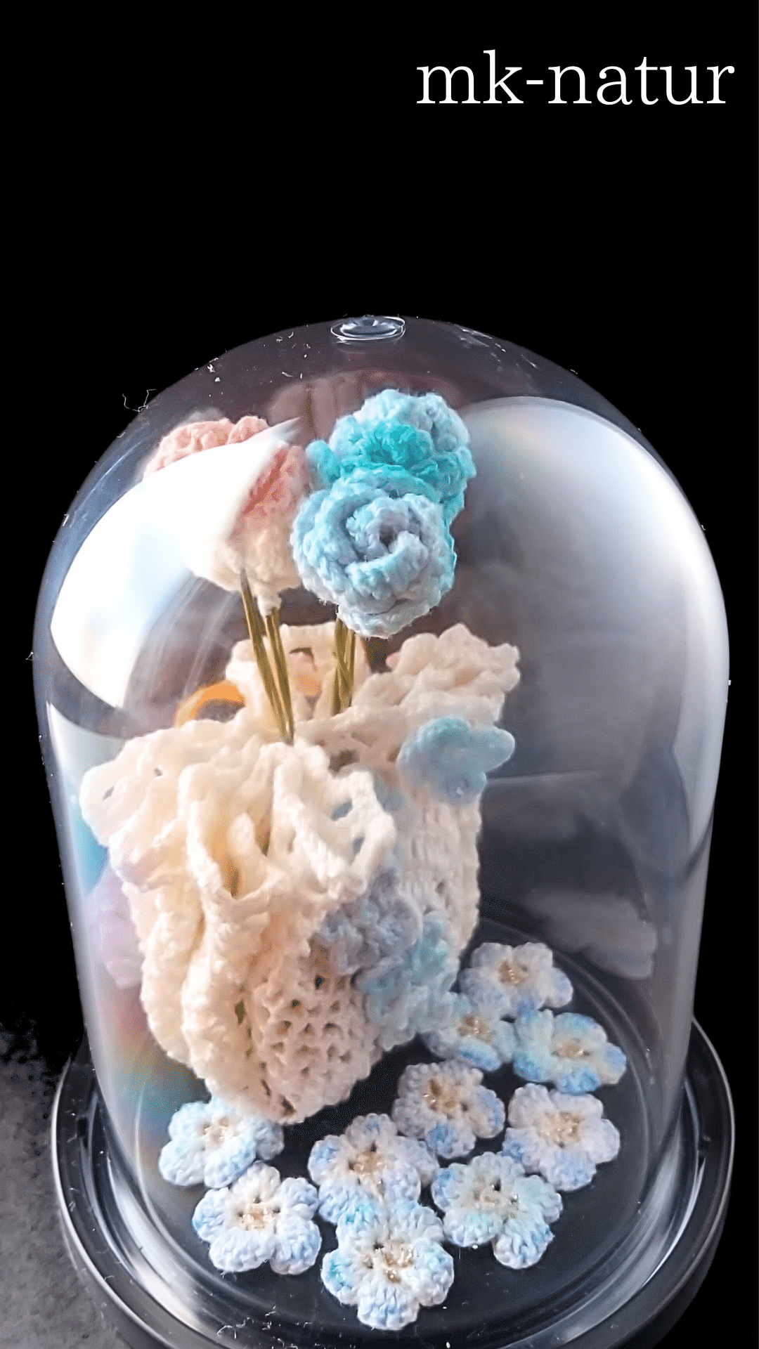 作品紹介⑤ 小さなお花のアレジメント (コンテスト応募作品)｜mk_natur