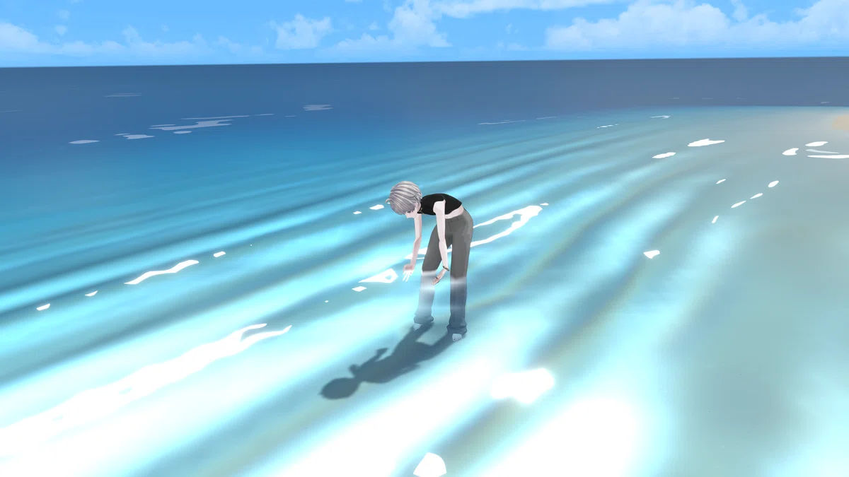 触れる水や流れる水 VRChatで夏を乗り越えよう！ 水と戯れるワールドを紹介｜VRChatワールド探索部