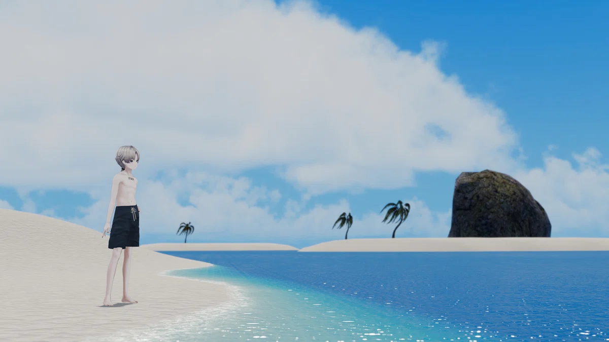 触れる水や流れる水 VRChatで夏を乗り越えよう！ 水と戯れるワールドを紹介｜VRChatワールド探索部