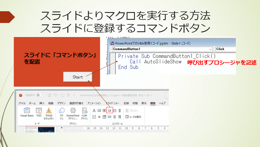 PowerPointでVBA1/指定時間で画面切り替え｜rock204