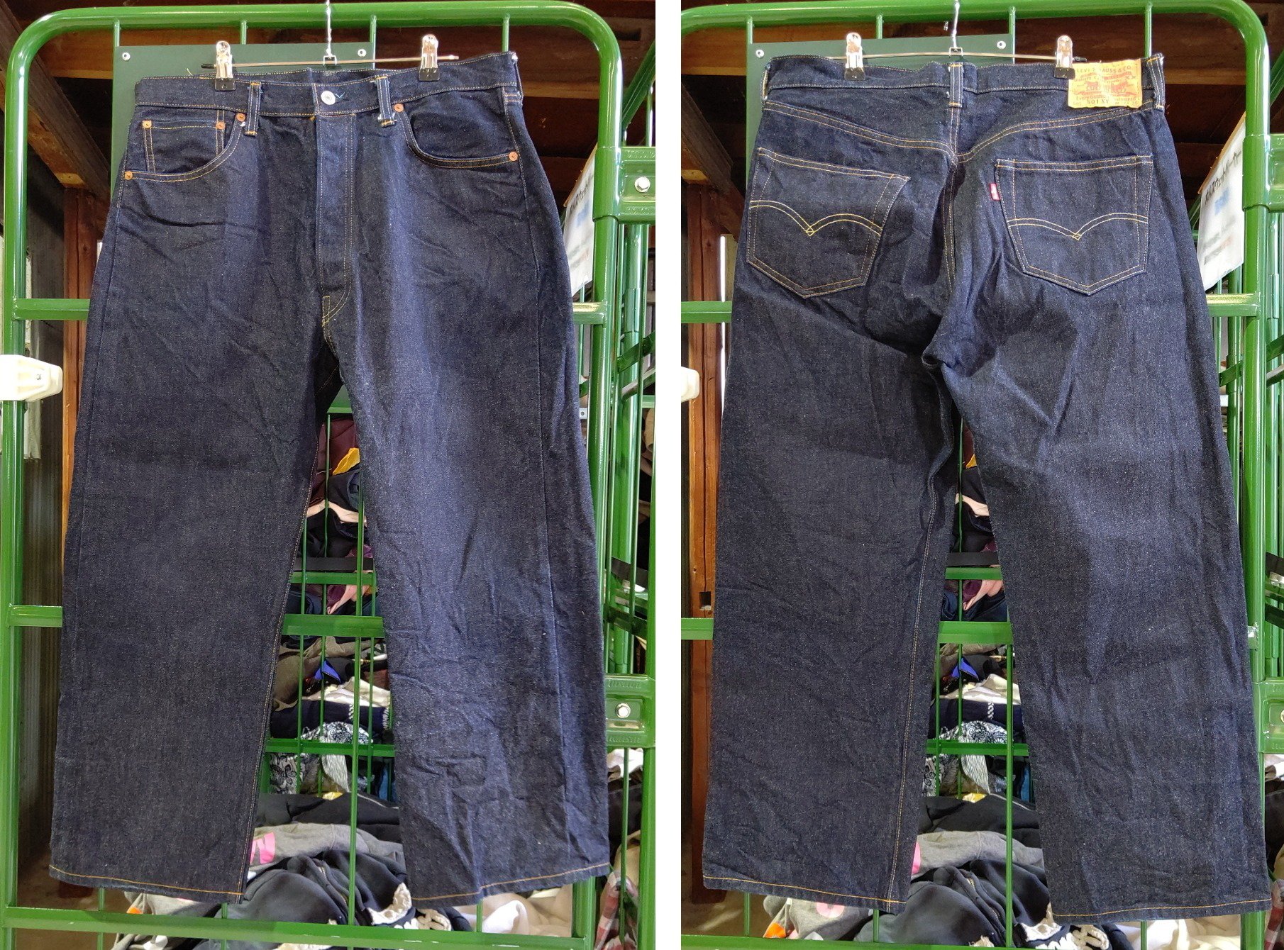内タグ📋で年代特定する方法 555 0901🔍LEVI'S 501XX👖を 内タグ📋で年代特定する方法 555 0901🔍LEVI'S 501XX👖を