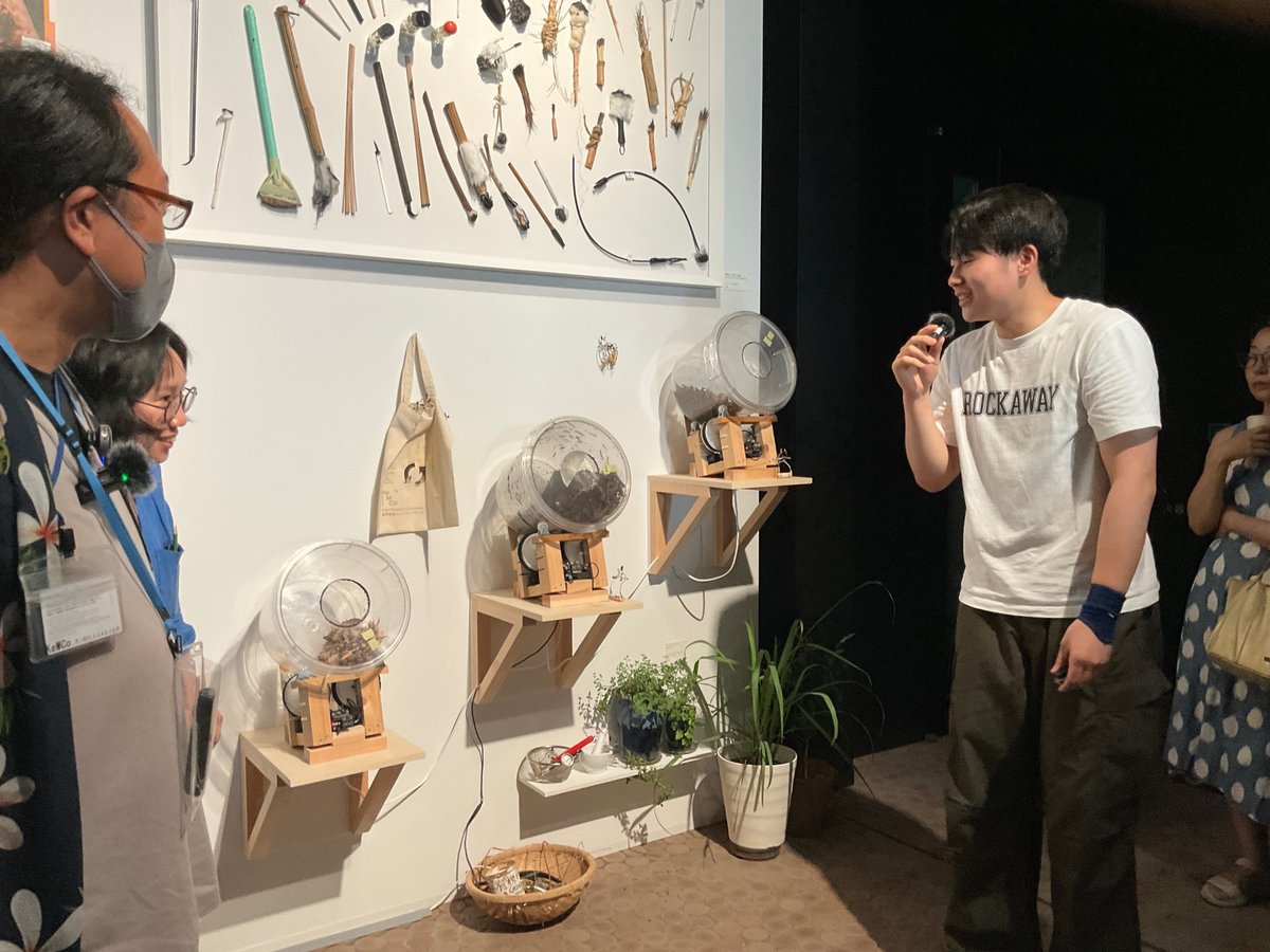 み展】アーティスト「達」によるギャラリーツアー・レポ～前編～｜Keio Museum Commons (慶應義塾ミュージアム・コモンズ)