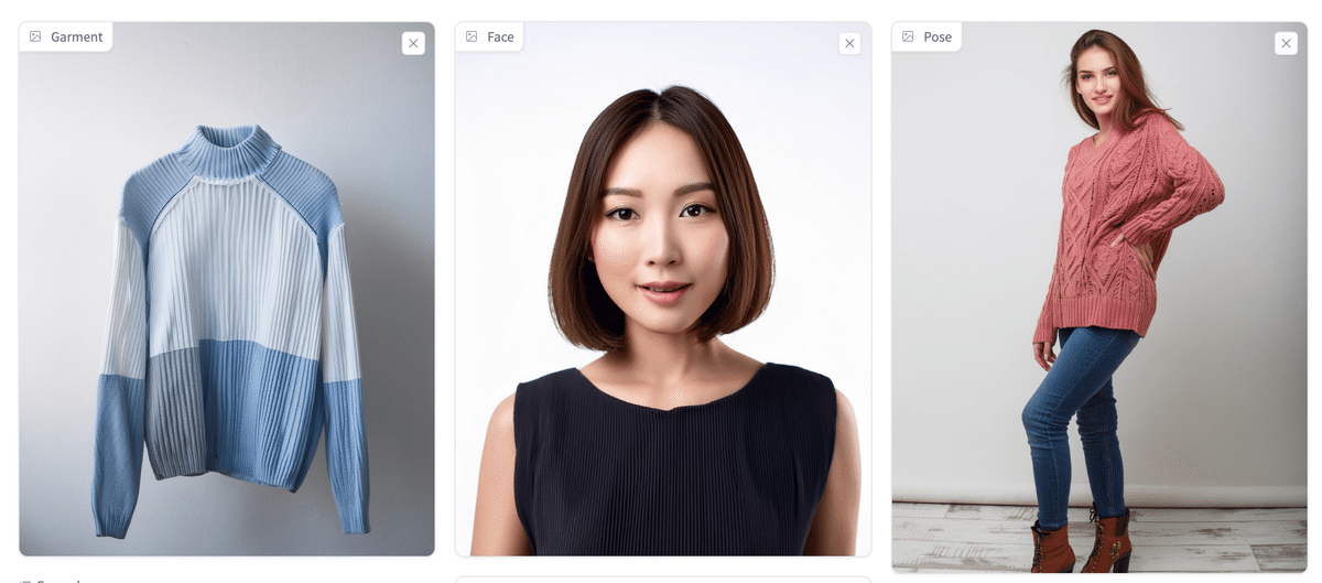 仮想試着AIツールの「IMAGDressing」を試してみる｜SUTO