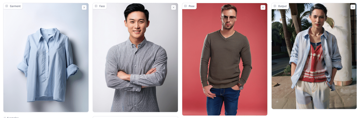仮想試着AIツールの「IMAGDressing」を試してみる｜SUTO