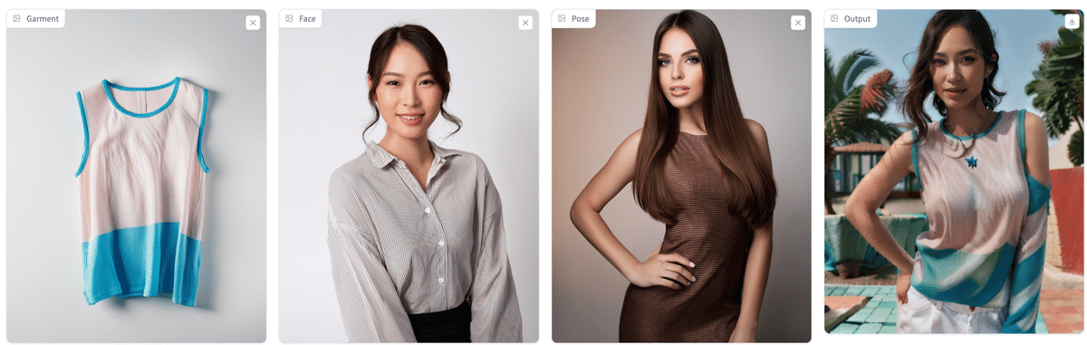 仮想試着AIツールの「IMAGDressing」を試してみる｜SUTO
