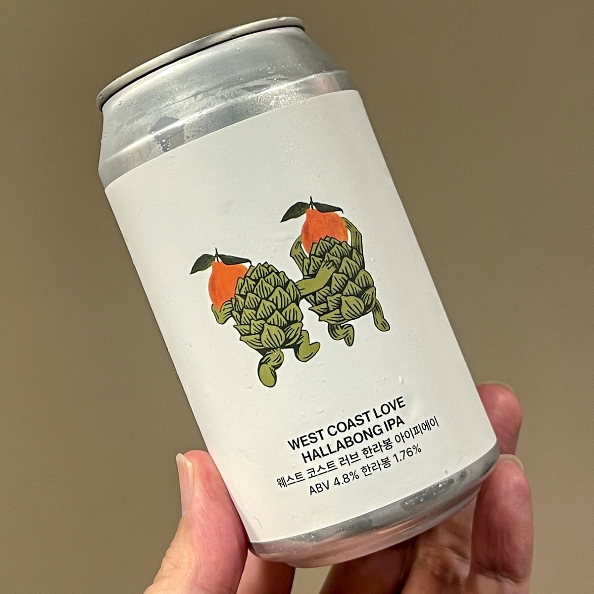 SEOUL BREWERYの「WEST COAST LOVE HALLABONG IPA」｜yamashin0120