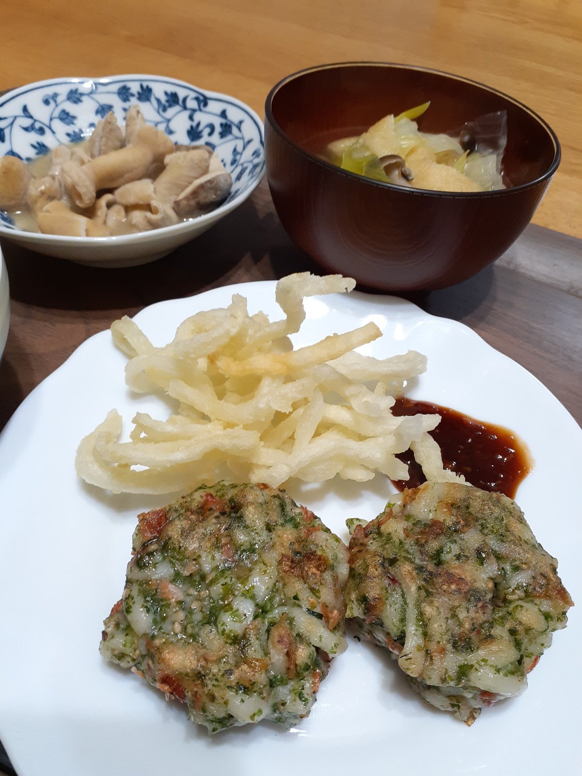 『うどんのおやき、フライドうどん』(塩分0.5g)｜guttyo